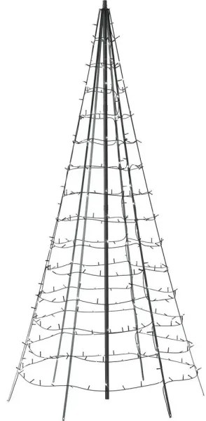 Twinkly TWP300SPP-BEU- LED RGBW Venkovní vánoční stromeček 300xLED 2m IP44 Wi-Fi