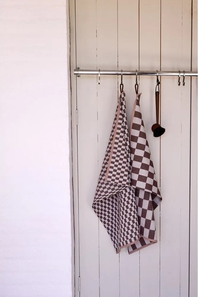 Nástěnný věšák nerezový v matně stříbrné barvě 70 cm Hang-It – Mette Ditmer Denmark
