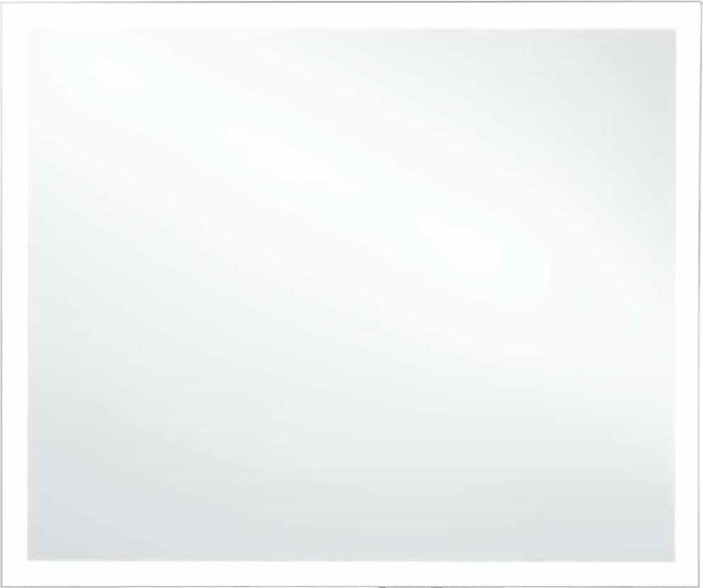 Koupelnové nástěnné zrcadlo s LED osvětlením 60 x 50 cm 144726