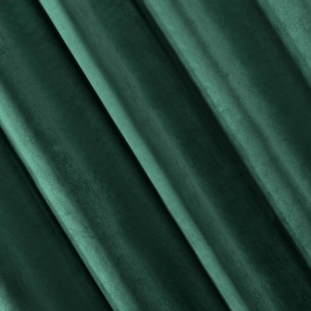 ZATEMŇOVACÍ ZÁVĚS NA PÁSCE RIA 140X270 CM TMAVĚZELENÁ