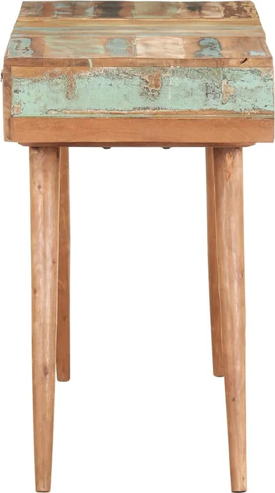 Toaletní stolek se zrcadlem 112 x 45 x 76 cm recyklované dřevo 323591
