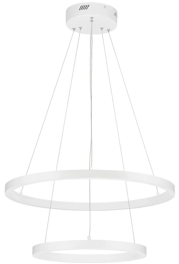 LED lustr Empatia 100 bílé