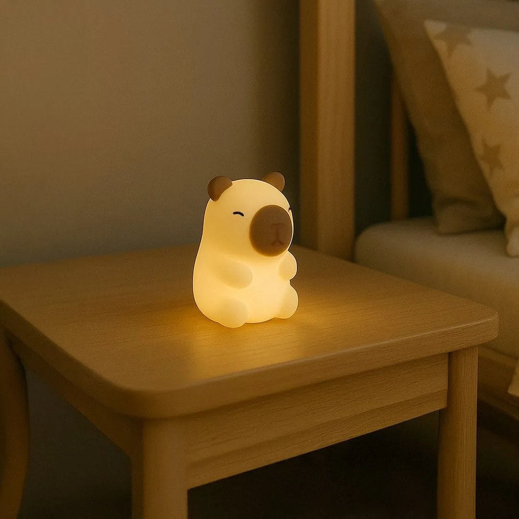 Dětská lampa Capybara, 0,45w, 3000k, RGB