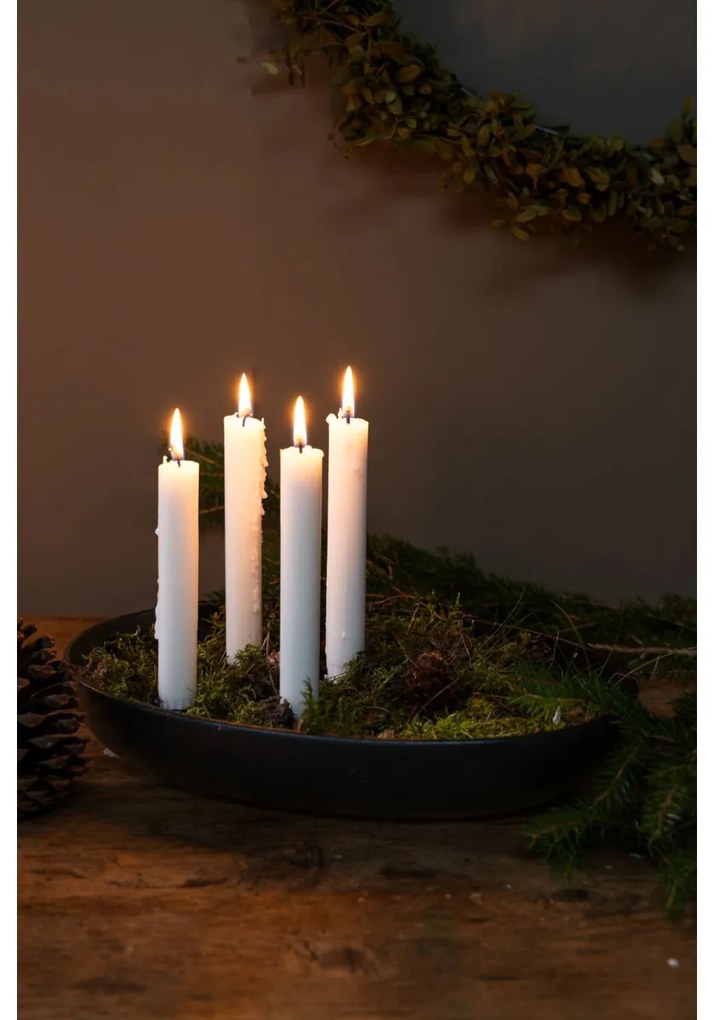 Adventní keramický svícen Gullholmen Glossy Black Storefactory Scandinavia