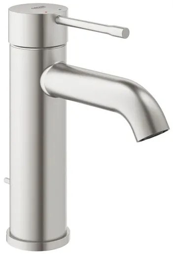 Grohe Essence New Baterie umyvadlová, s výpustí, Supersteel 23589DC1