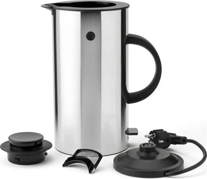 Plastová rychlovarná konvice ve stříbrné barvě 1,5 l EM77 – Stelton