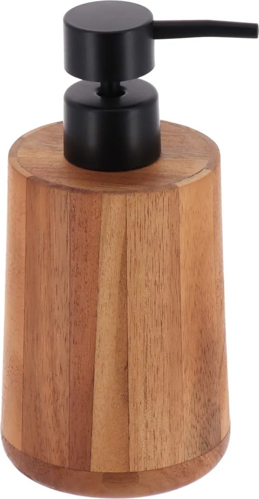 Dávkovač mýdla Acacia, hnědá/s černými prvky, 200 ml