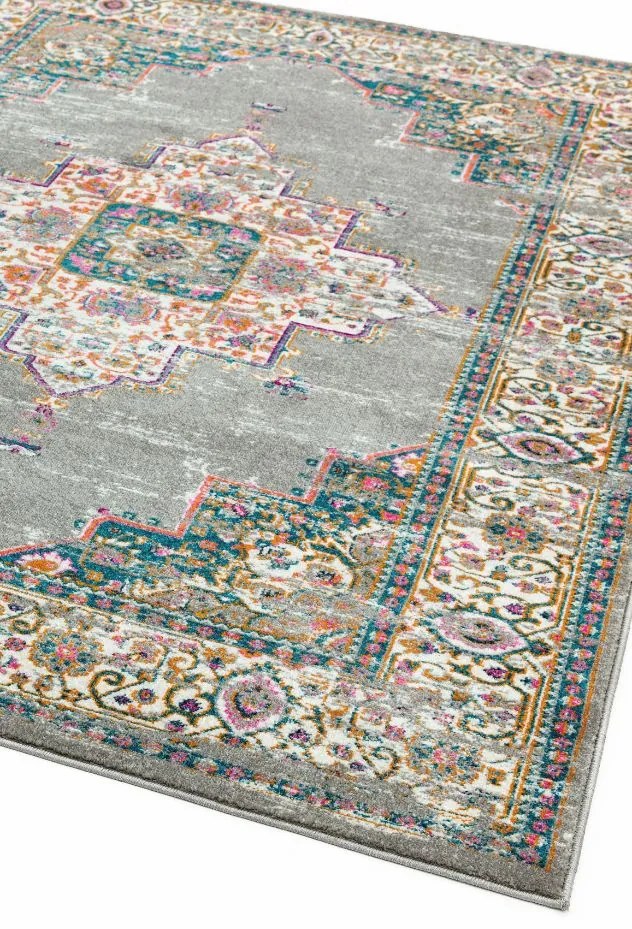 Barevný koberec Dickinson Medallion Grey Rozměry: 160x230 cm