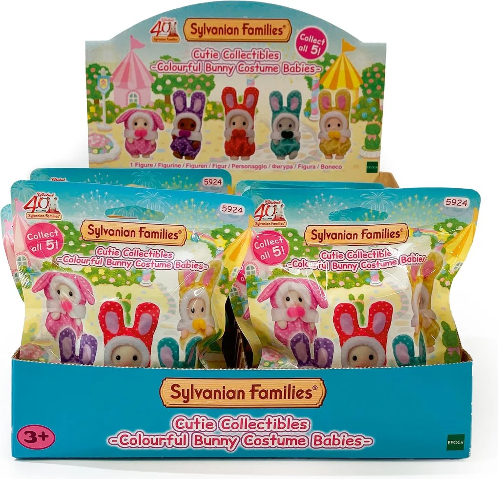 Sinsay - Figurka s překvapením Sylvanian Families v kostýmu zajíčka - vícebarevná