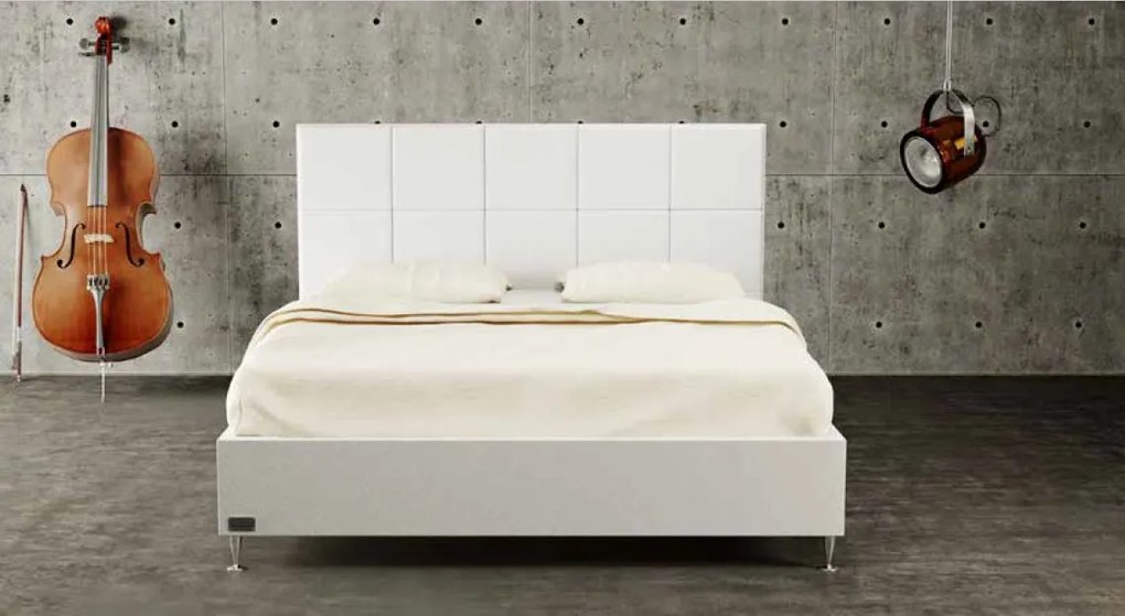 Materasso Čalouněná postel VEGA boxspring ROZMĚR: 2x (80x200) cm - boxspring