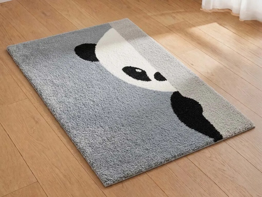 Obdélníkový koberec PANDA do dětského pokoje