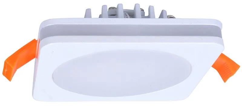 Zapuštěné světlo Solight LED podhledové svítidlo, 10W, 800lm, 4000K, IP44, čtvercové WD138-1