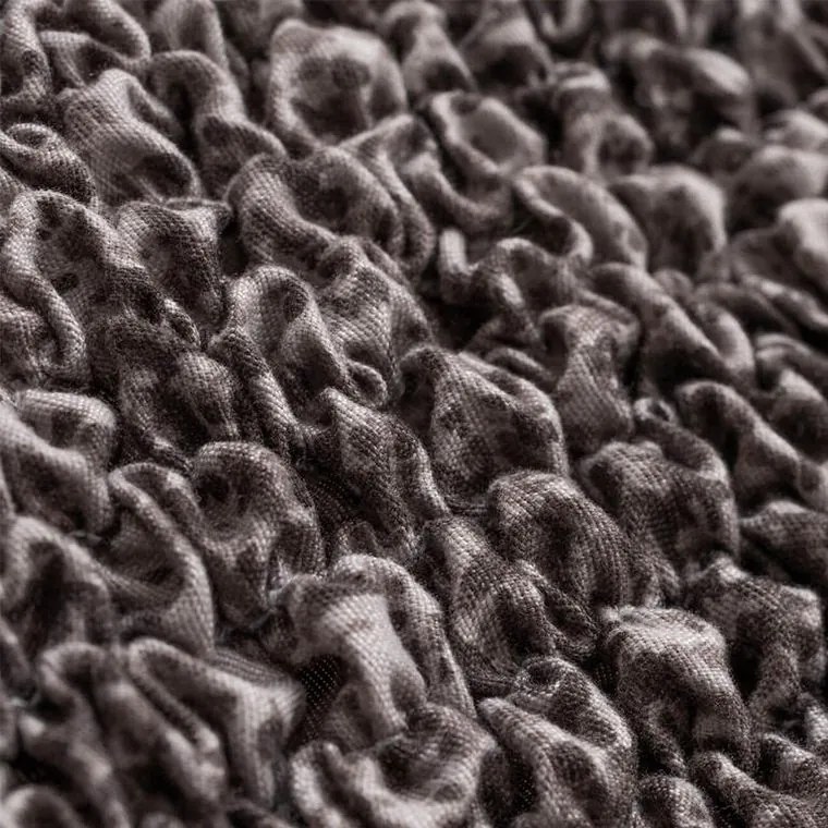 Bielastické potahy MARMO hnědé relaxační křeslo (š. 70 - 90 cm)