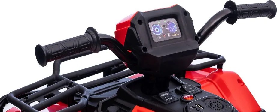 LEAN CARS Elektrická čtyřkolka JC915 červená