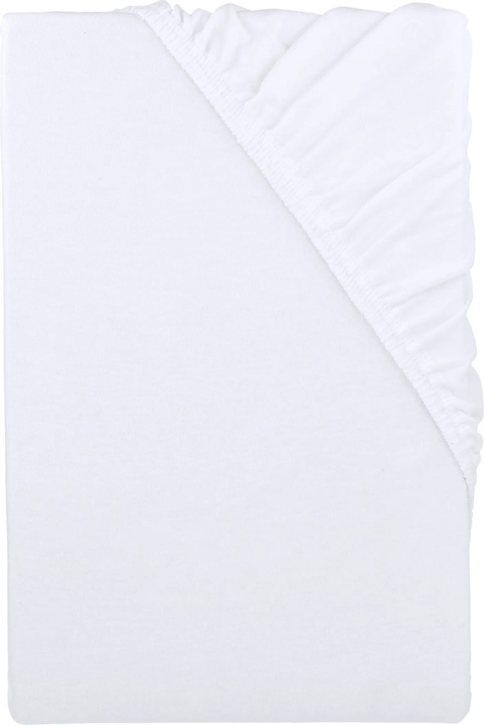 Livarno® Žerzejové napínací prostěradlo, 180-200 x 200 cm (bílá)