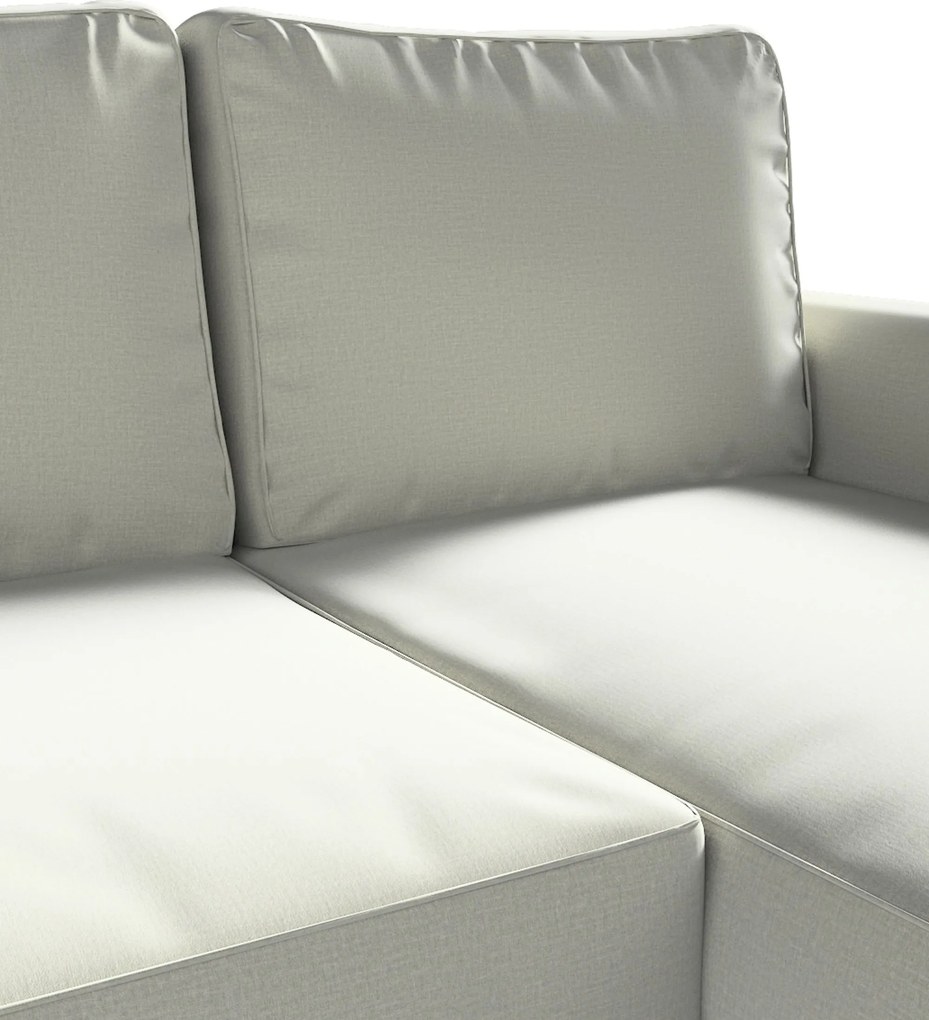 Potah na pohovku IKEA Backabro rozkládací se šezlongem barva zelená látka sametová