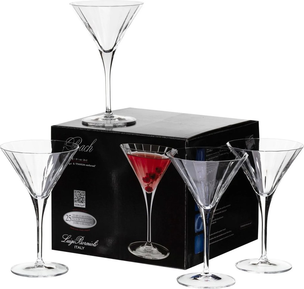 Sklenice na martini Chetti 6ks. 260ml