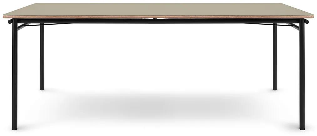 Rozkládací jídelní stůl Taffel, 90 x 200-320 cm, více variant - Eva Solo Barva: lesní zelená