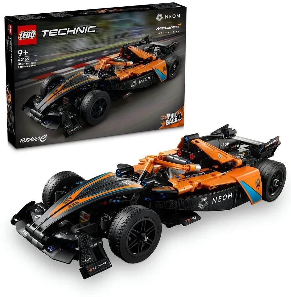 Lego stavebnice lego technic 42169 neom mclaren formula e race car