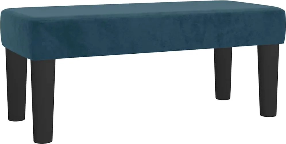 Box spring postel s matrací tmavě modrá 120 x 200 cm samet 3137957