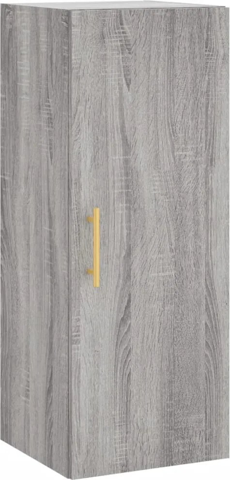 Skříň highboard šedá sonoma 34,5 x 34 x 180 cm kompozitní dřevo 3199039