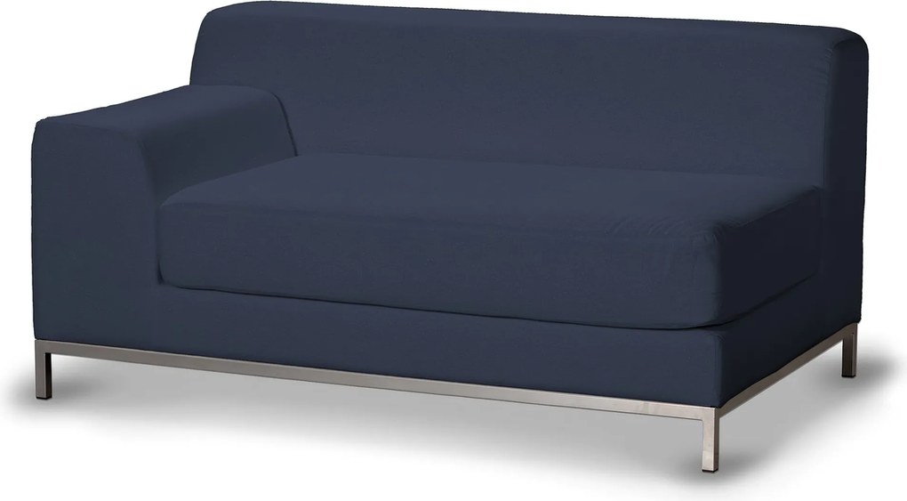 Potah na pohovku IKEA , levé provedení Kramfors 2-místná barva tmavě modrá látka sametová