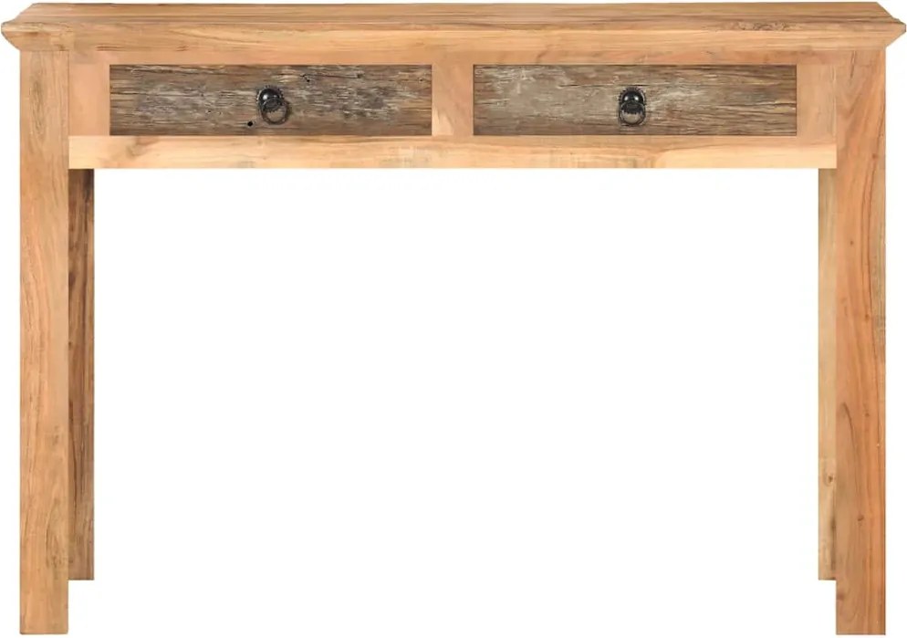 Psací stůl 110 x 50 x75 cm masivní recyklované dřevo 320385