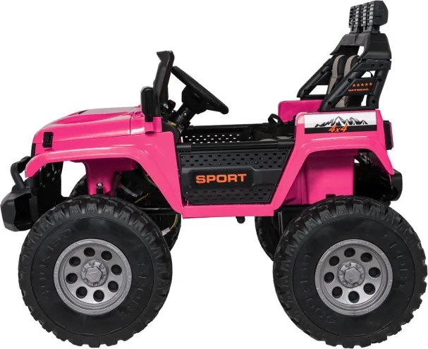 Elektrické autíčko Extreme Sport 4x4 růžové