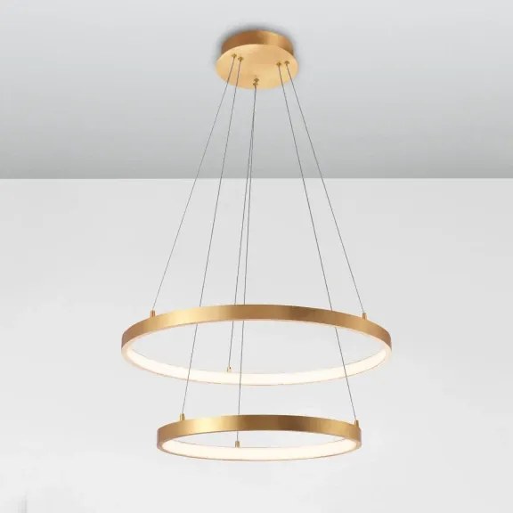 LED lustr Leon 60 zlaté
