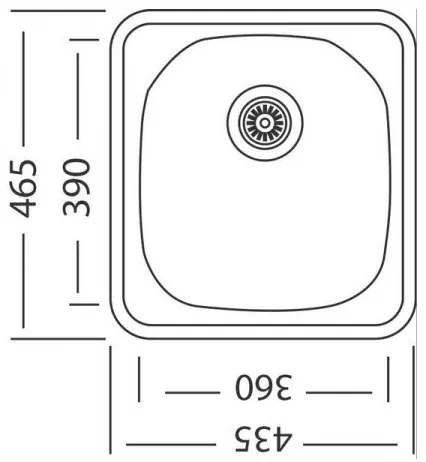 Dřez Sinks Compact 435 + baterie Evera CR