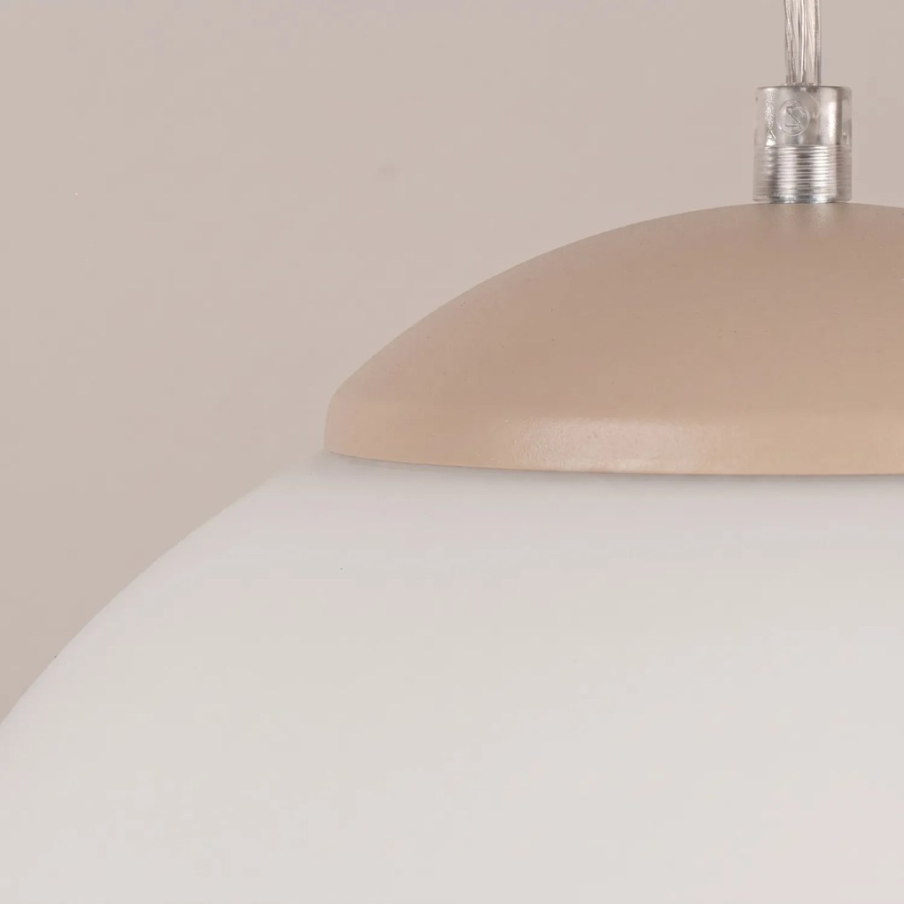 Sollux Lighting Závěsné svítidlo UGO 30 taupe