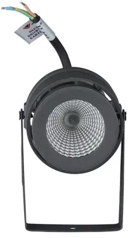 LED Venkovní svítidlo LED/12W/100-240V IP65 šedá - zelené světlo