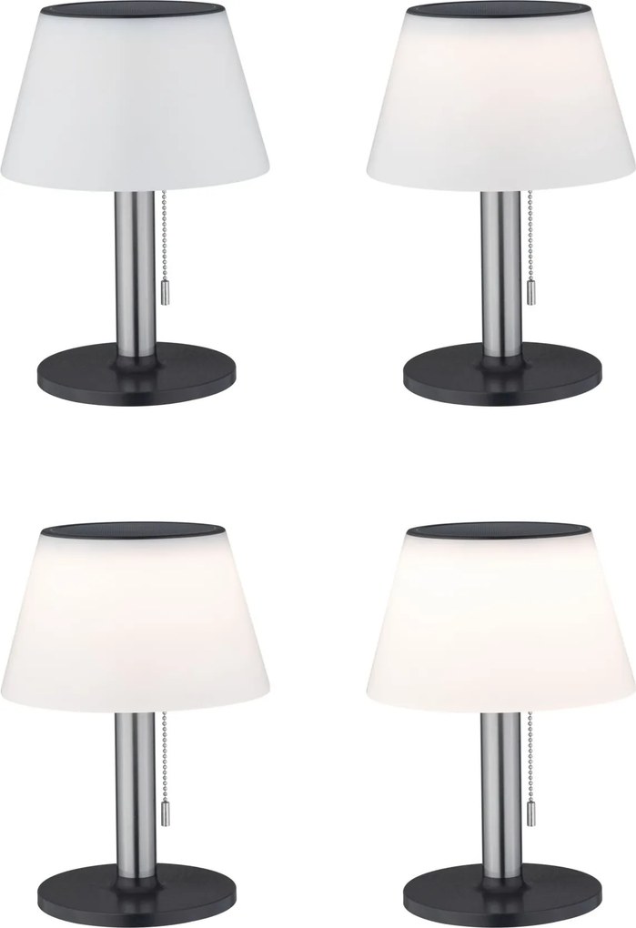P 94309 Venkovní solární stolní lampa Lillesol 3000K stmívatelné - PAULMANN