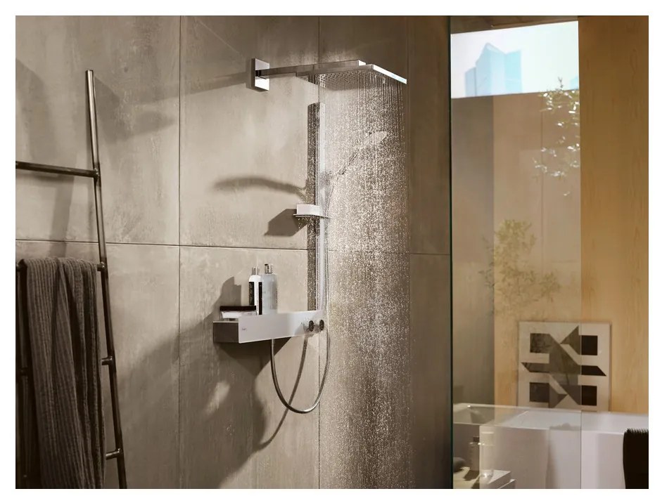Hansgrohe Raindance E, hlavová sprcha 300 1jet se sprchovým ramenem, chromová, HAN-26238000
