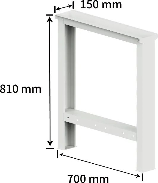 Dílenský montovaný pracovní stůl Enprag EN_1213