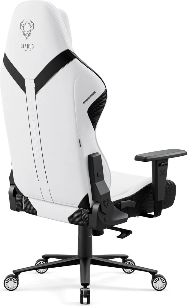 Herní židle bílá Normal Size: Diablo X-One Prime Ghosted White