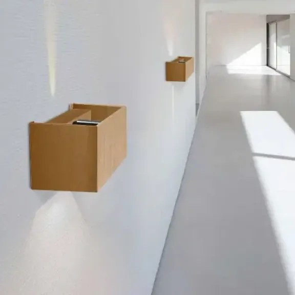 Designové nástěnné svítidlo Leticia A zlaté