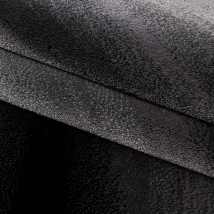 Vopi | Kusový koberec Miami 6630 black - 160 x 230 cm