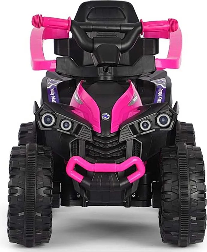Dětské odrážedlo s vodící tyčí Milly Mally Wild 3v1 pink