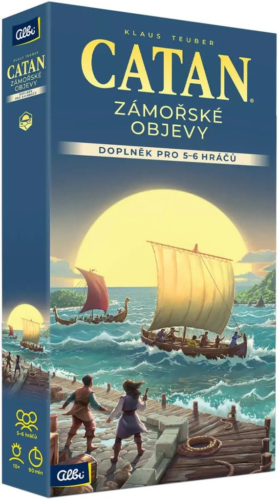 ALBI HRA Catan: Zámořské objevy 5-6 hráčů (2025) *SPOLEČENSKÉ HRY* albrv
