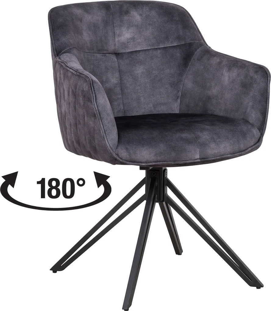 Idea Jídelní židle SHERLOCK Potah: Hnědá