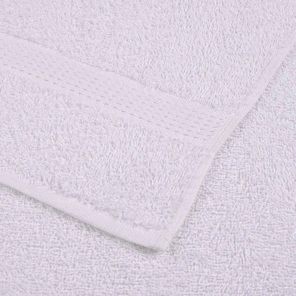 Ručníky FROGN 25 ks bílé 100x150 cm 360 g/m² 136660