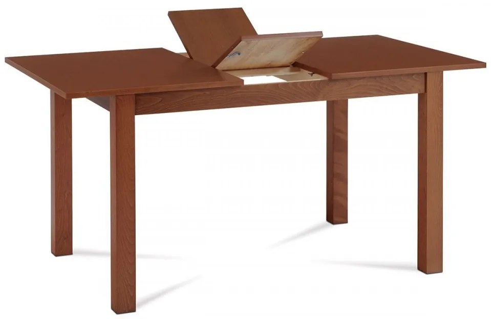 Jídelní rozkládací stůl ANGOLO – třešeň, 120+30×80×75 cm