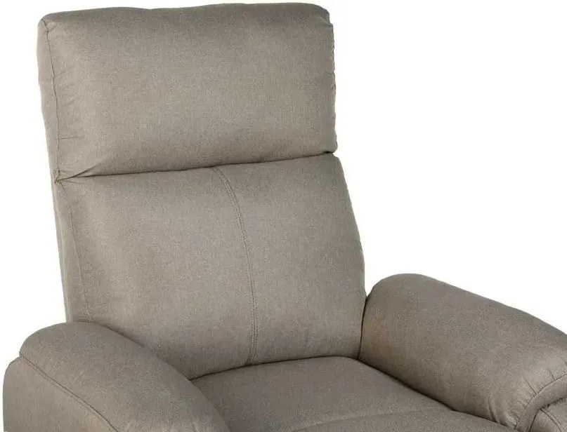 LuxuryForm DESIGN Televizní křeslo CARLOS s polohováním - béžové