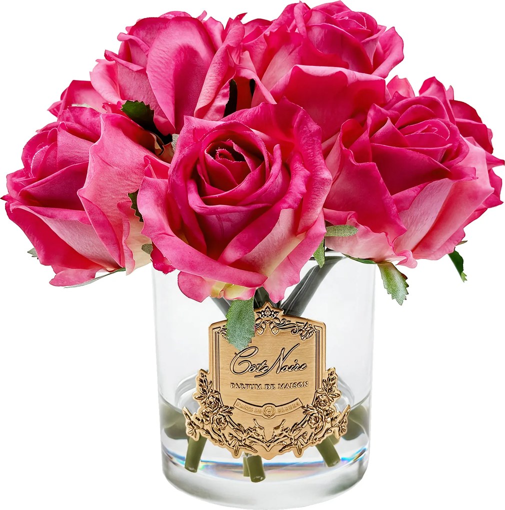 Côte Noire Premium Roses Bouquet kytice parfémovaných růží Magenta