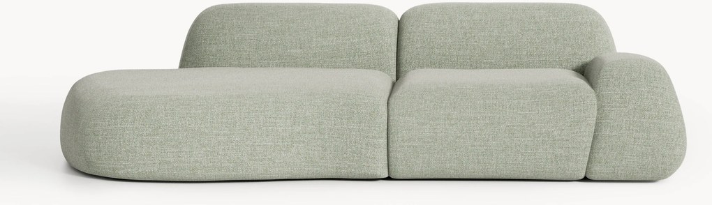 Modulární bouclé pohovka Wolke, 3místná