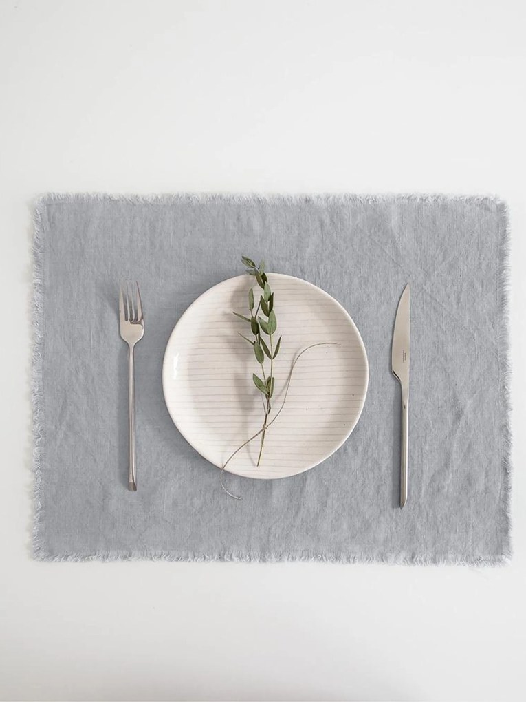 Lněné prostírání Light Grey