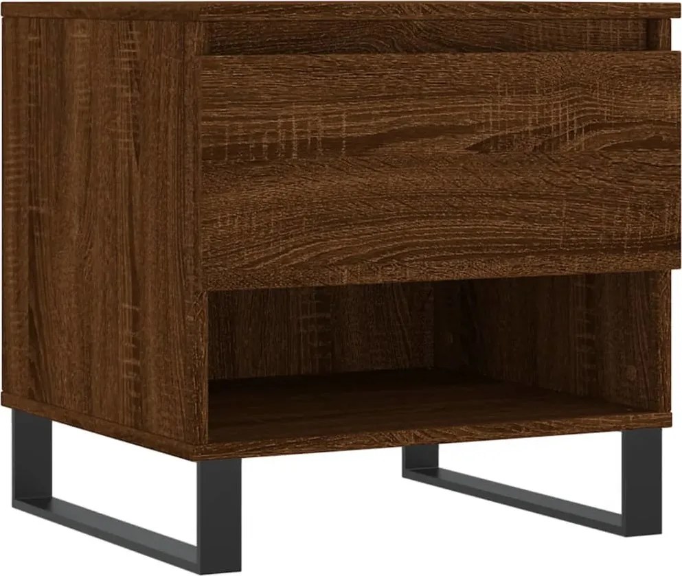 vidaXL Konferenční stolky 2 ks 50x46x50 cm kompozitní dřevo [830939] Barva: Betonová šedá