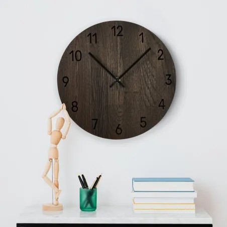 Nástěnné hodiny ze dřeva s luxusním kvalitním designem I SENTOP MAS024-3169