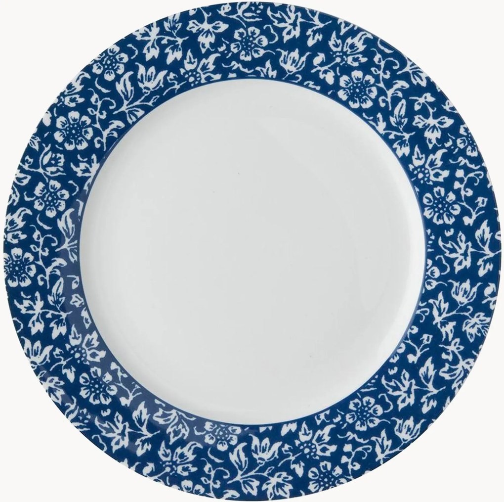 Sada porcelánových snídaňových talířů Sweet Alyssum, 4 díly
